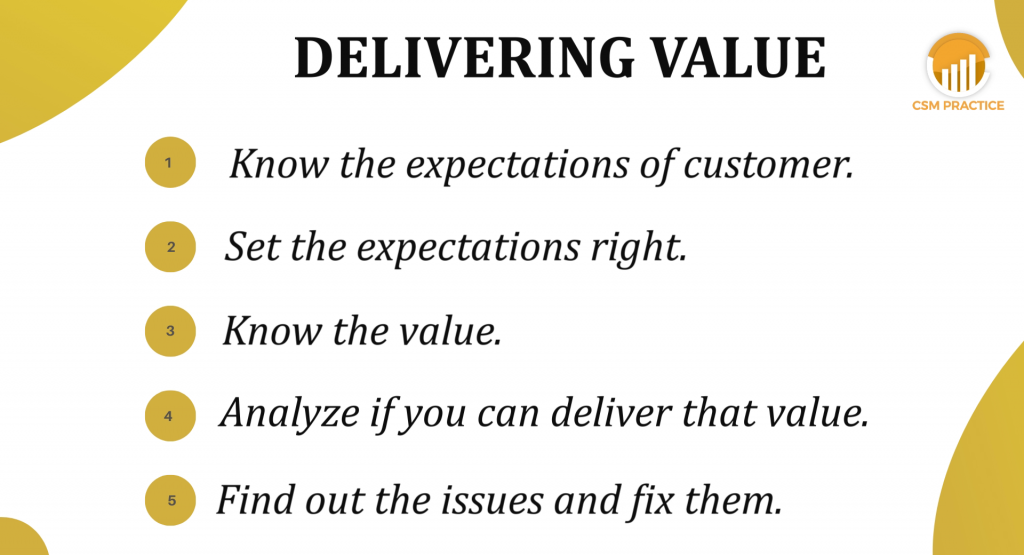 Tips to Best Balance Your Customers Value - CSM Practice